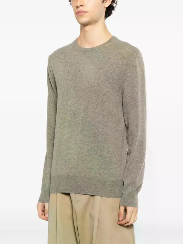 N.peal Oxford Round-neck Jumper