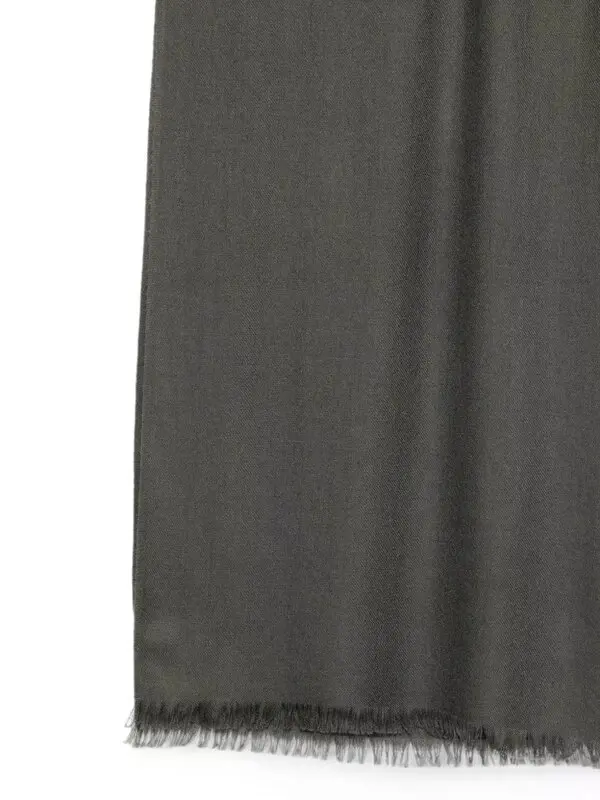 N.peal Fringed Pashmina Shawl