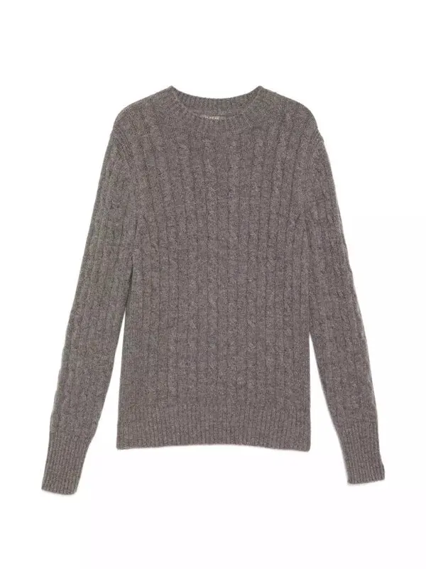 N.peal Adelyn Cable-knit Top