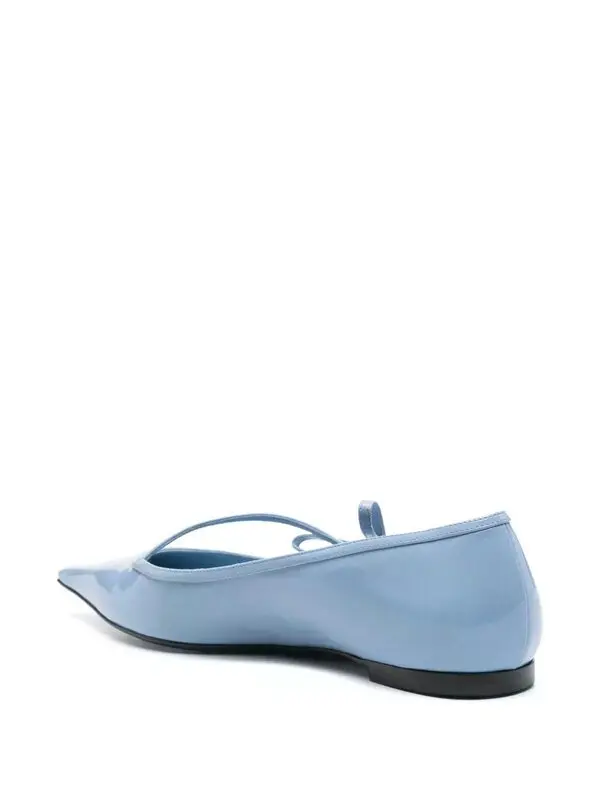Dolce & Gabbana Patent-leather Ballerina Shoes