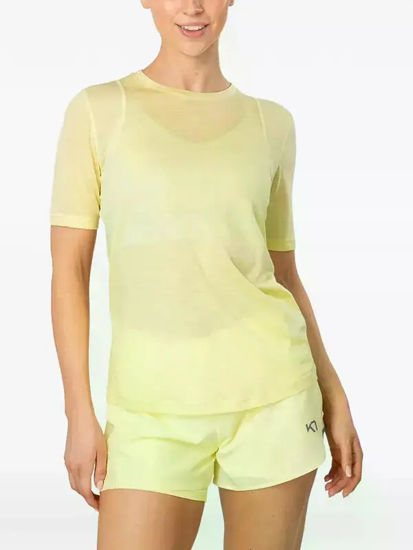 Kari Traa Embla Short-sleeve Base Layer - Yellow