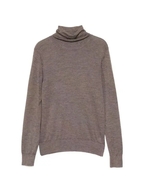 N.peal Margot Roll-neck Top