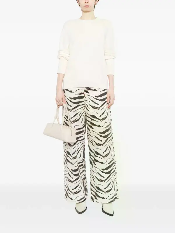 N.peal Crew-neck Organic Cashmere Top