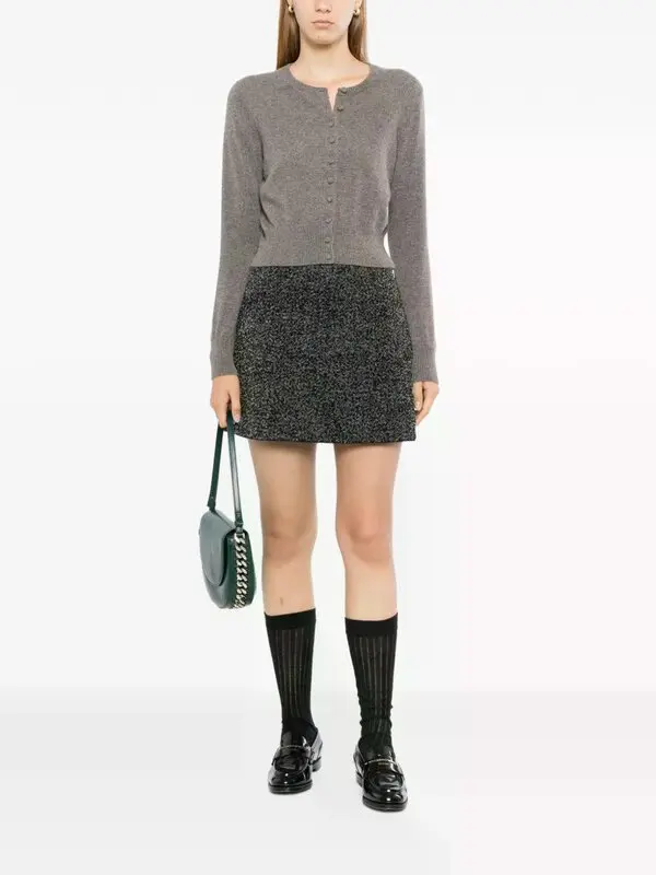 N.peal Covered-button Cashmere Cardigan