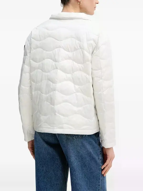 BLAUER. Lamartine Wave-quilted Logo-patch Puffer Jacket