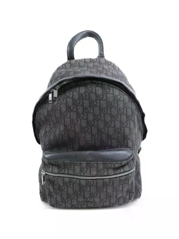 Dior Rider Oblique Canvas Backpack