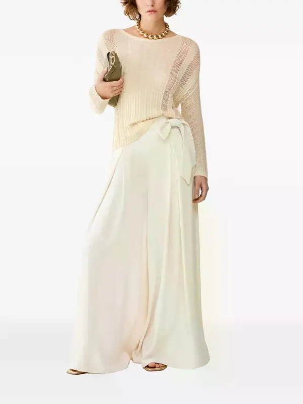 PENNYBLACK Bow-detail Palazzo Pants