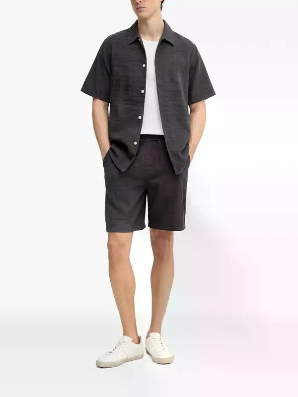Marc O'polo Waffle-knit Short-sleeve Shirt