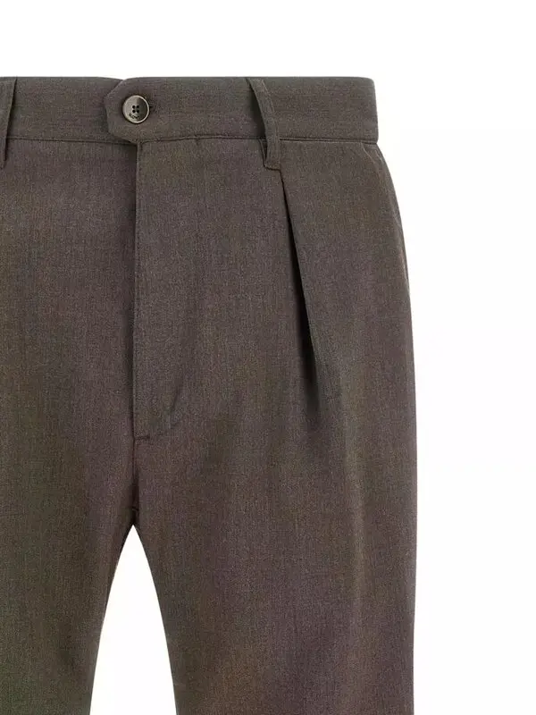 Incotex Pleated Waist-regulator Straight-leg Trousers