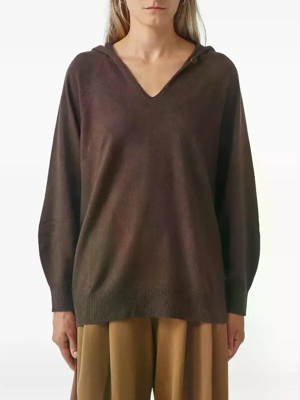 Max Mara Eguale Button-detail Sweater