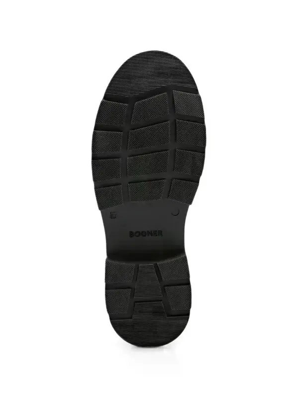 Bogner Turin Wool-trim Leather Boots