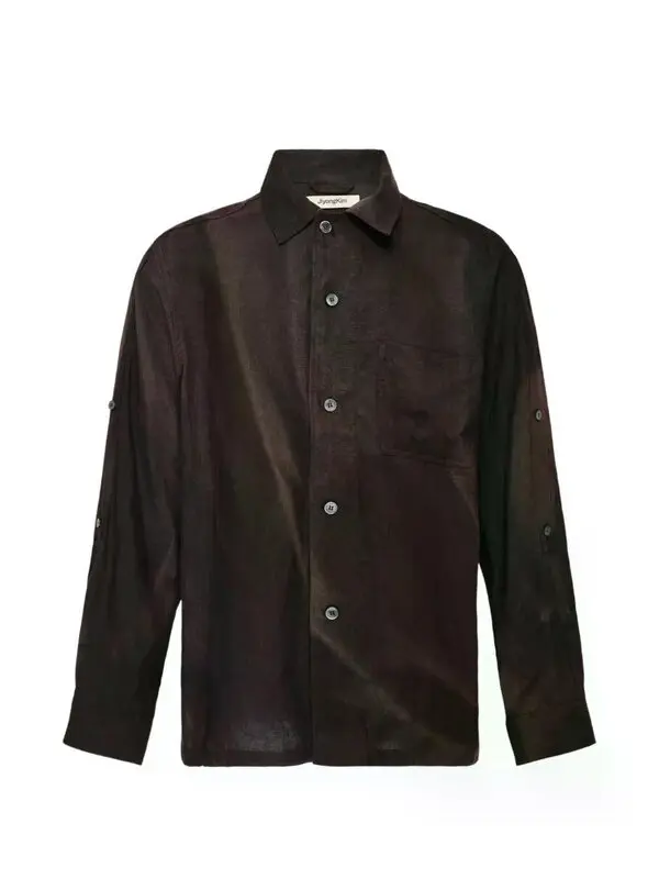JIYONGKIM Sun-bleached Button-up Shirt