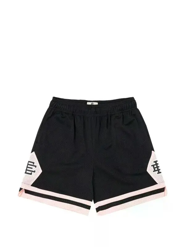 ERIC EMANUEL Logo-print Track Shorts - Black
