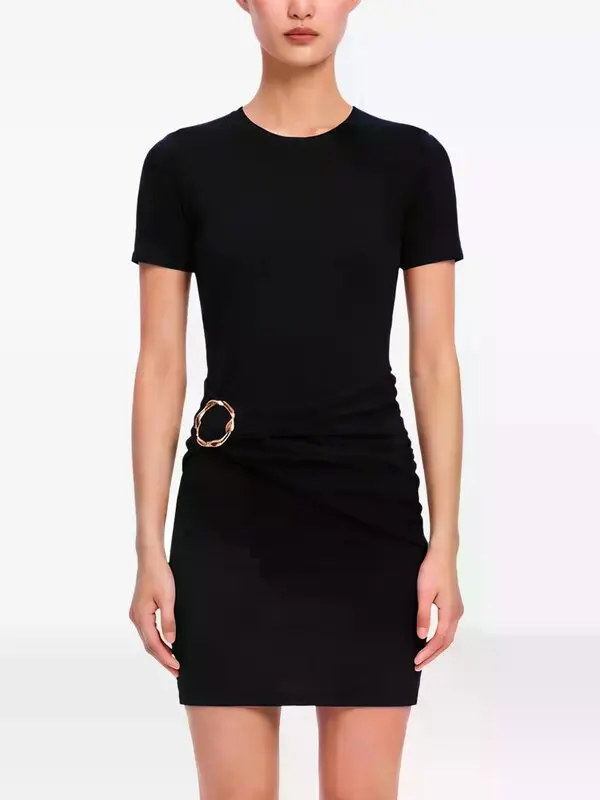 Simkhai Ruched Ring-detail Dress