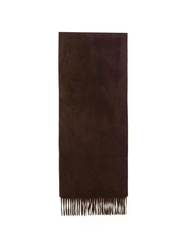 N.peal Woven Fringed Scarf