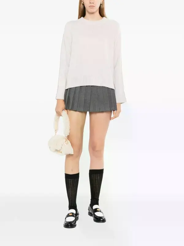 N.peal Metal-trim Round-neck Sweater