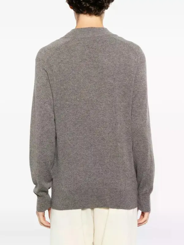 N.peal Half-button Cashmere Jumper