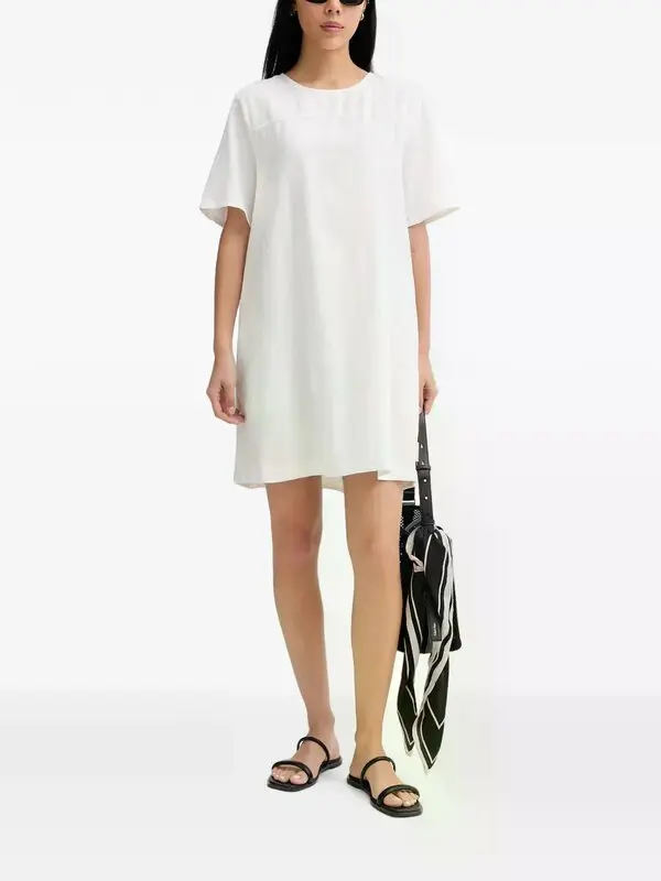 Marc O'polo Tie-back Mini Dress - White
