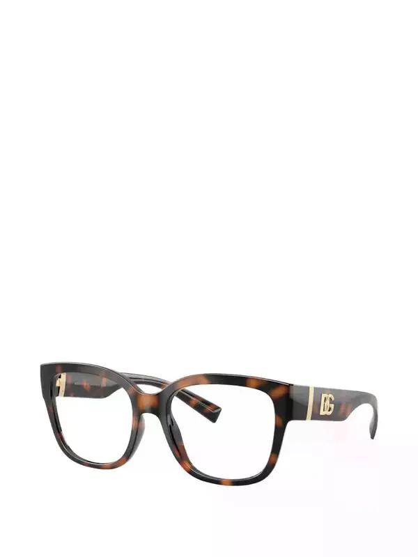 Dolce & Gabbana Tortoiseshell-effect Glasses