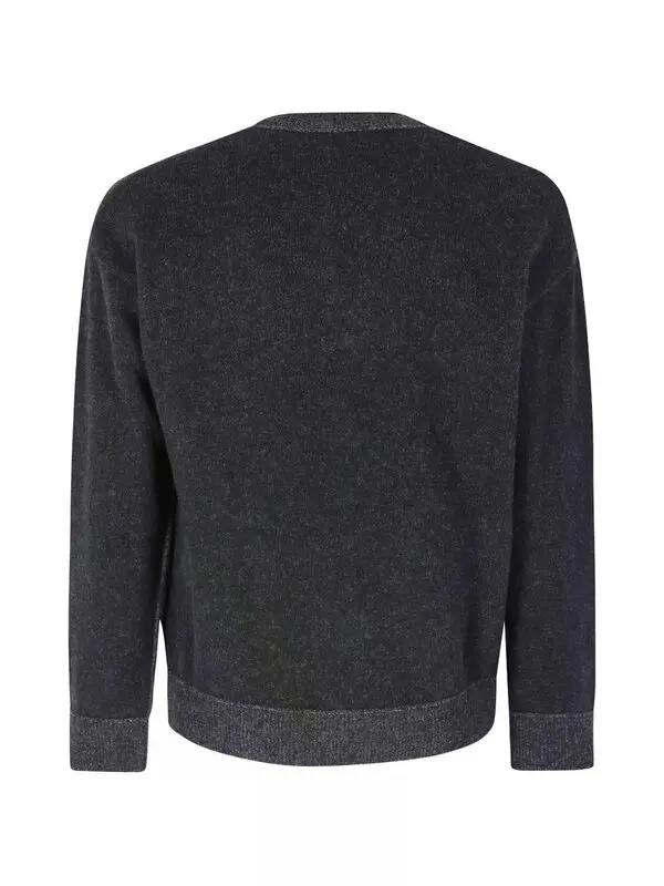 ROBERTO COLLINA Fine-knit Crew-neck Sweater