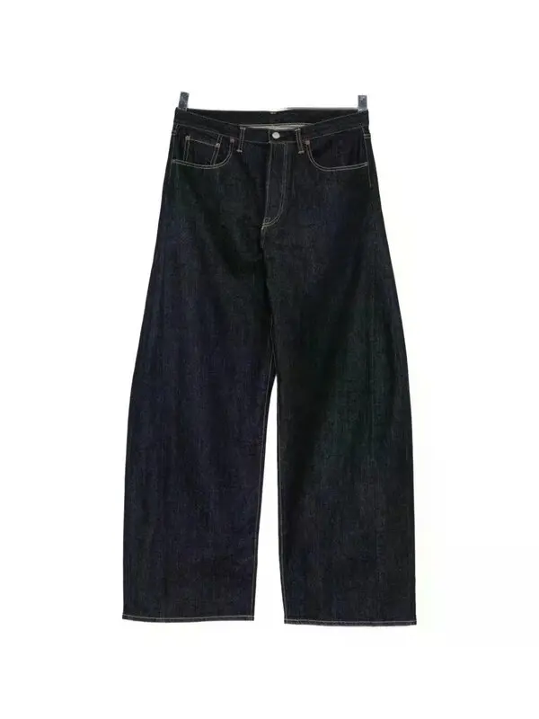SSSTEIN Deformation Wide-leg Jeans