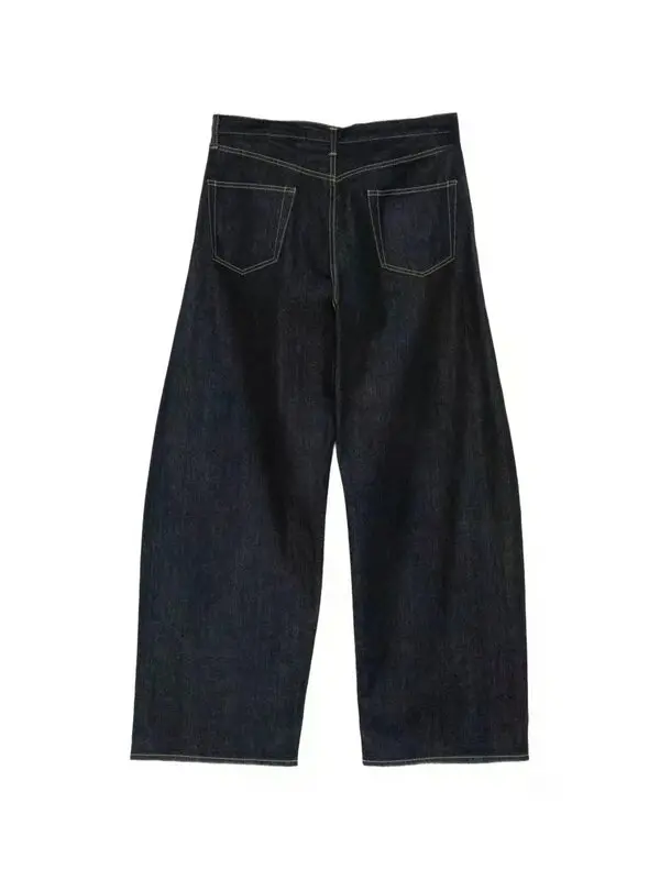 SSSTEIN Deformation Wide-leg Jeans