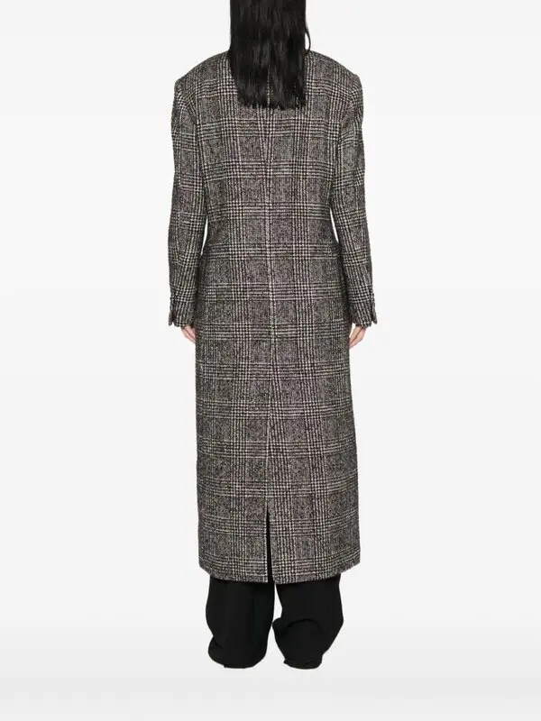 Tagliatore Wool Long Double-breasted Coat