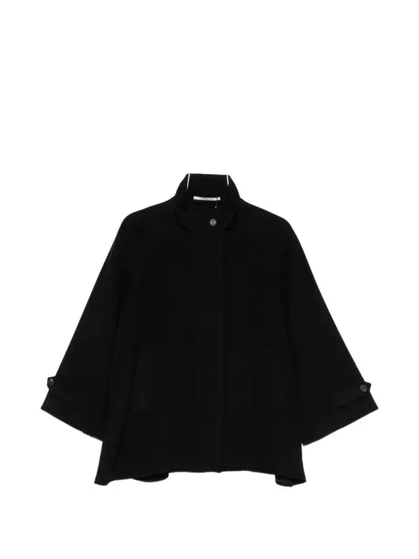 Tagliatore Wool Cape - Multicolor