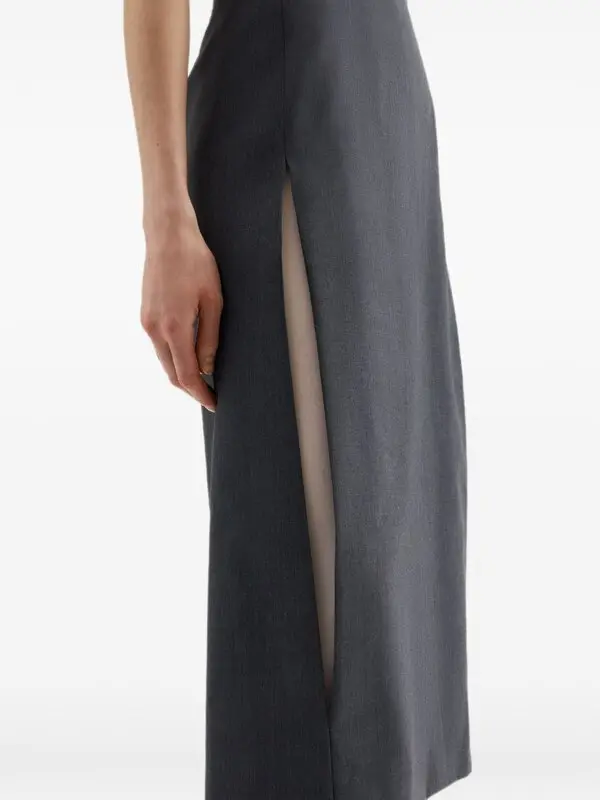 JIL SANDER Wool Long Skirt
