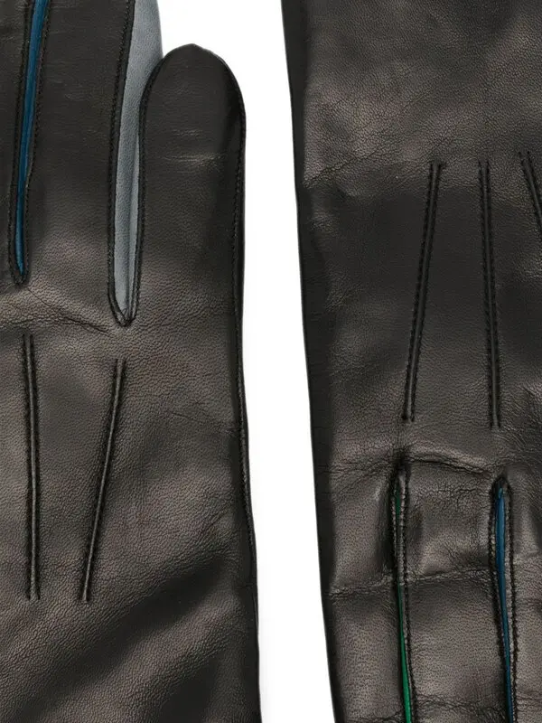 Paul Smith Leather Gloves - Multicolor