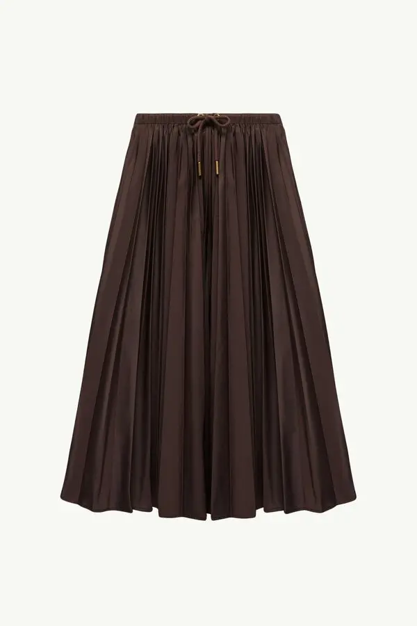 Moncler Pleated Midi Skirt