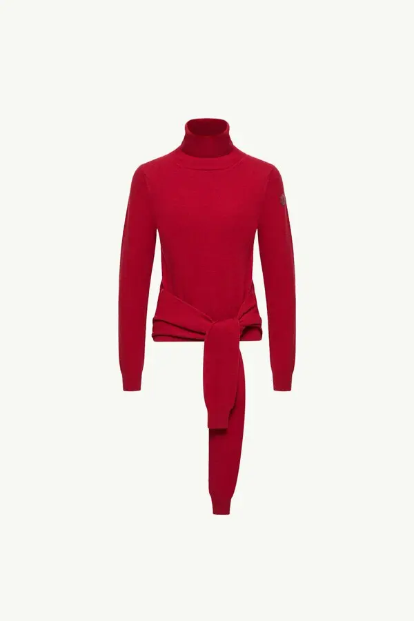 Moncler Wool & Cashmere Blend Turtleneck Sweater