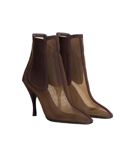 Alaïa Ankle Chelsea Boot - Ambre