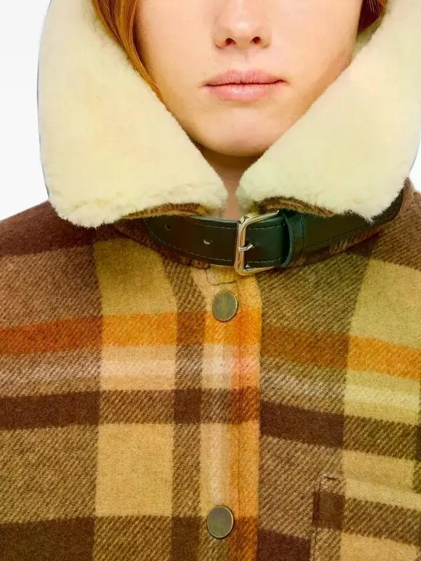 SEMICOUTURE Mary Check-pattern Coat