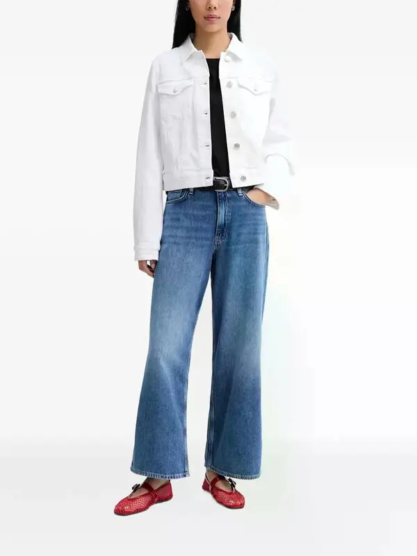 Marc O'polo Button-up Denim Jacket - White