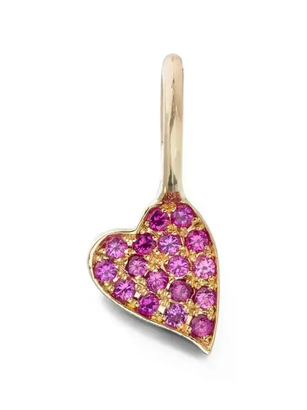 WE BY WHITEBIRD Clarisse Coeur Ruby Pendant - Gold