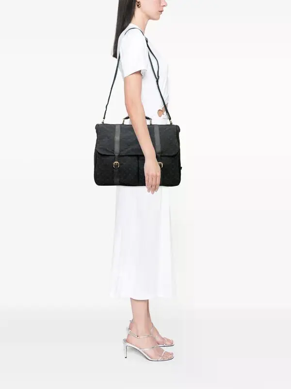 LOUIS VUITTON 2002 Monogram Mini Lin Denise Satchel