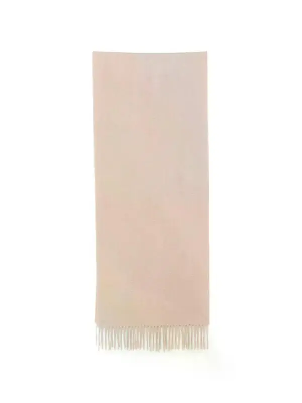 N.peal Fringed Woven Scarf
