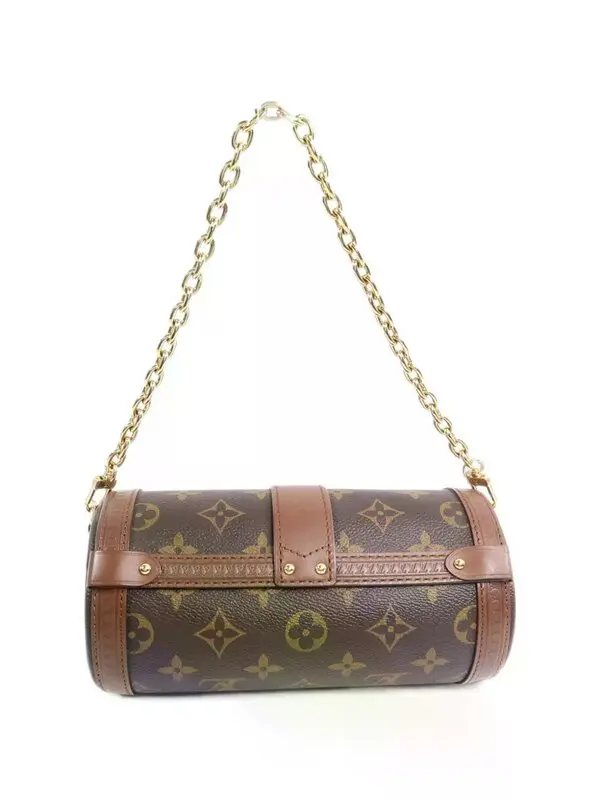 LOUIS VUITTON Monogram Papillon Trunk Shoulder Bag - Brown