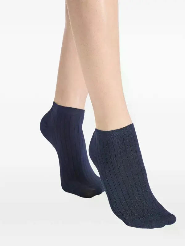 Wolford Rib-knit Ankle Socks