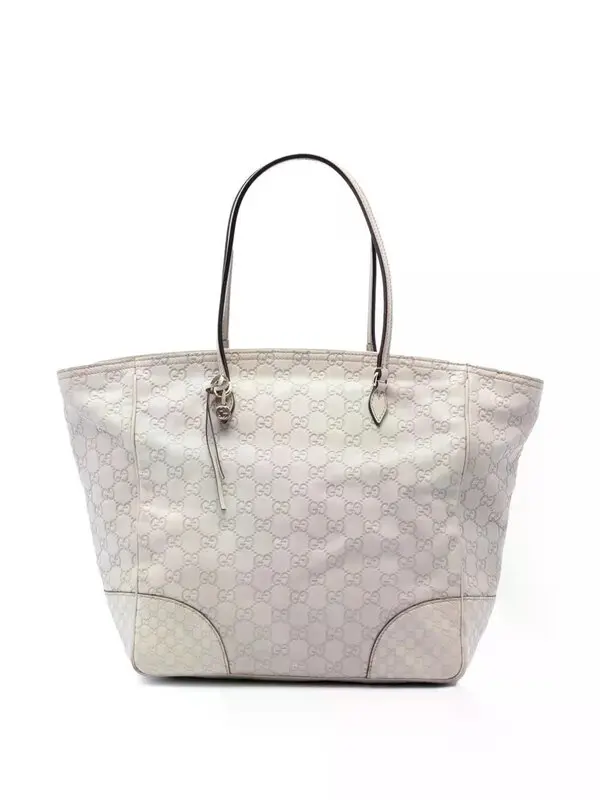 Gucci 2016-2026 Guccissima Bree Tote Bag - White