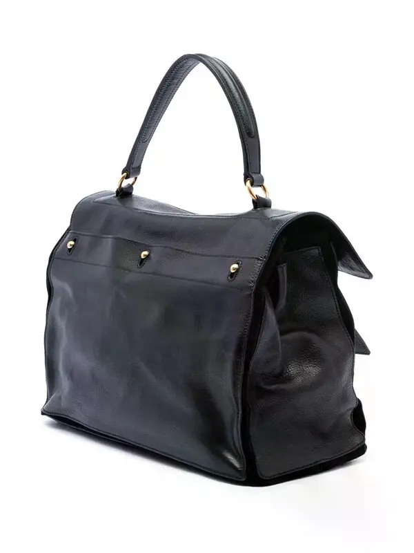 Saint Laurent 2000-2012 Large Leather Muse Two Satchel