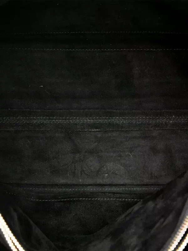 Saint Laurent 2000-2012 Large Leather Muse Two Satchel