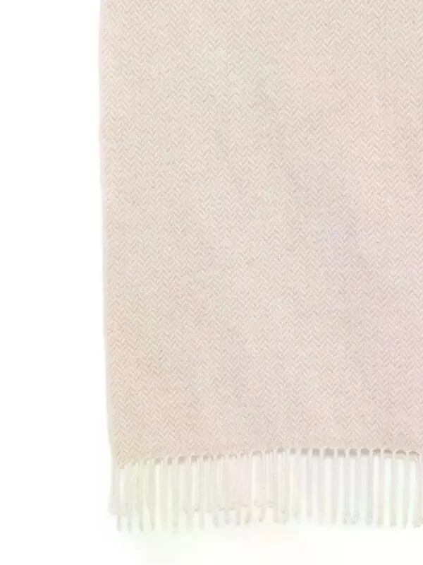 N.peal Herringbone Woven Scarf