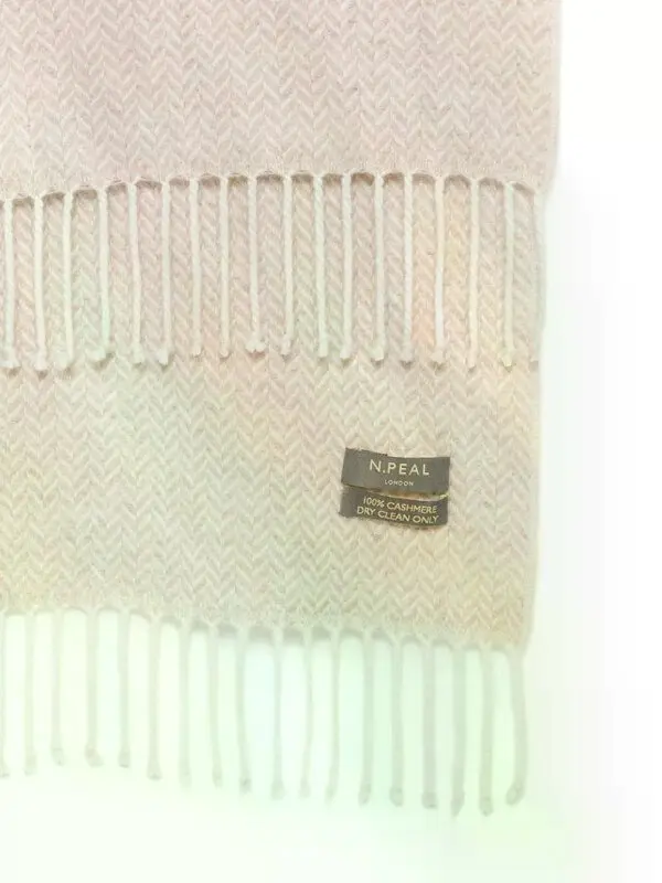 N.peal Herringbone Woven Scarf