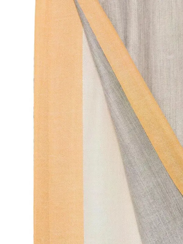 N.peal Bordered Pashmina Scarf