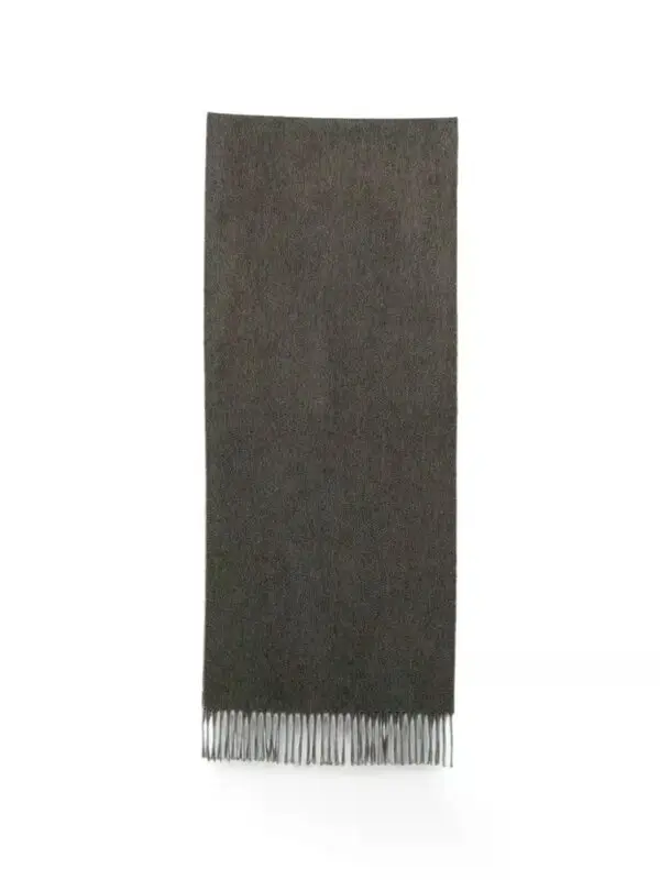 N.peal Fringed Cashmere Scarf