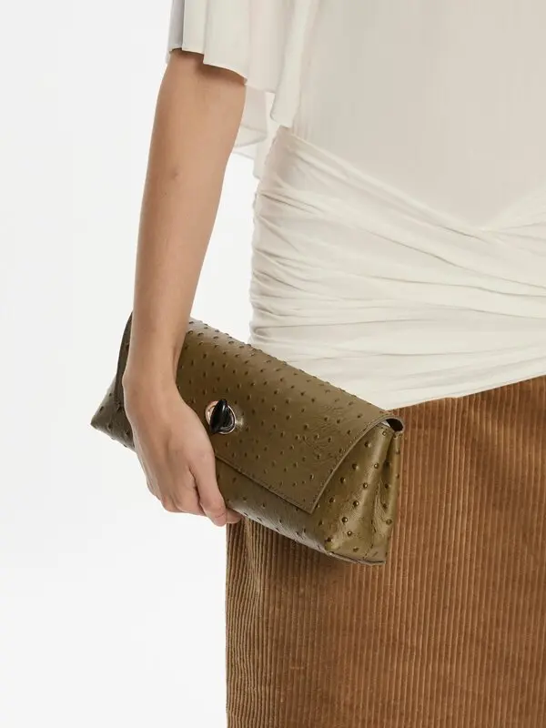 Christopher Esber Buki Embossed Clutch