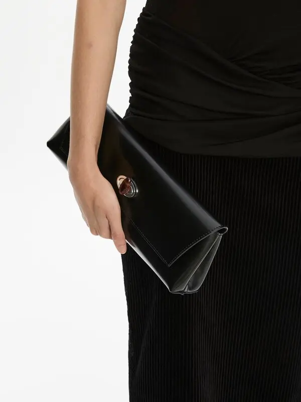 Christopher Esber Buki Polished Clutch