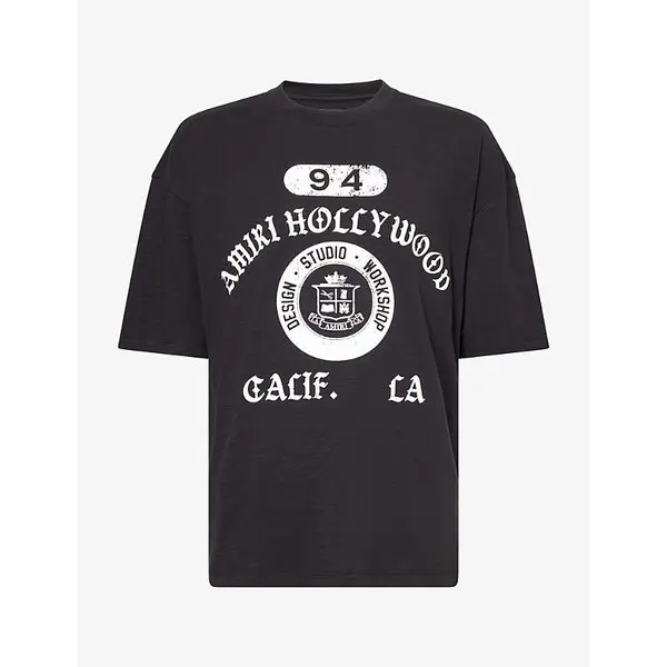 Amiri Collegiate Boxy Cotton T-shirt